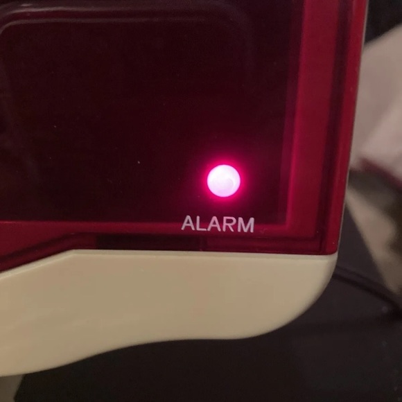 Litech | Wall Decor | Litech Bedside Clock Giant Led Numbers With ...